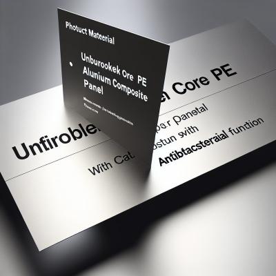 中国 建設用抗菌機能付きPEアルミ複合板 販売のため