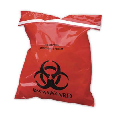 China Customized Medical Waste Bags 15m Red Hazardous Waste Bags Biodegradable for sale