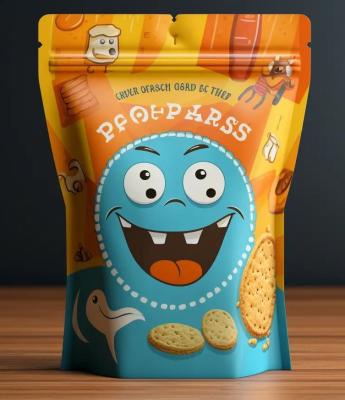 Cina Sacchetti per imballaggio con cerniera stampati personalizzati, dolci, snack, caramelle, sacchetti con chiusura a zip, imballaggio alimentare, buste stand-up in vendita