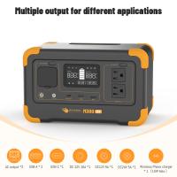 Quality Rechargeable Lithium Battery Solar Generator 300W UPS LiFePO4 Solar Energy Power Bank for sale