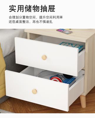 Cina comodino di comodino di altezza di 30kg 60.5cm con 2 cassetti in vendita