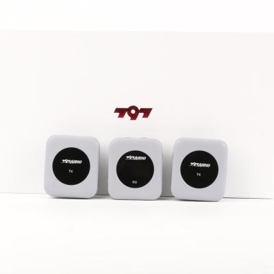 Portable Mini Wireless Recording Microphone for Iphone 797AUDIO 2023 2.4ghz 2 in