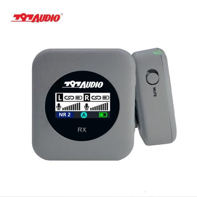 China 797Audio Recording Studio Video Dual Wireless Microphone Type C IOS Adapter Plastic USB Digital Output 100m for Iphone Android for sale