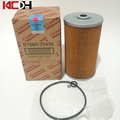 China Hino P11C Mixer Truck Spare Parts Oil Filter Element S1560-72430 for sale