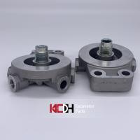 Quality E320C E320B E320D excavator parts 1R-0751 fuel filter base 1R0751 aluminum base for sale