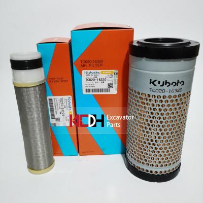 중국 TC020-16320 T0270-93220 굴삭기 공기 필터 원소 판매용