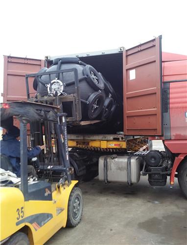 La defensa de goma flotante neumática de la naturaleza galvanizó la corrosión anti neta 8 de la cadena de neumático