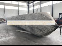 Airbags de lancement de ballons en caoutchouc pour les bateaux, les barges, les débarquements et les lancements, le sauvetage maritime et le levage lourd