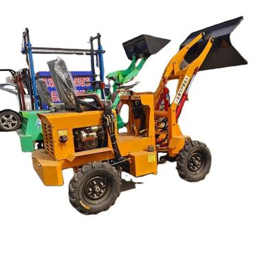 China CE-goedgekeurde Wolf Mini Wheel Loaders Wl 80 zonder hydraulische klep en 600 kg gewicht Te koop