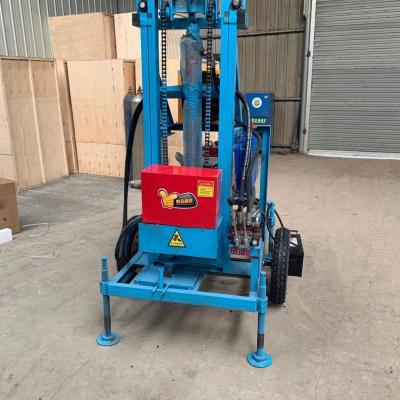 China Waterputten Rock Drill Rig 200m Boring Hole Drilling Machine met en CE-certificering Te koop