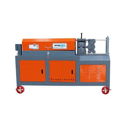 China Gele 650KG aangepaste CNC-hydraulische draadloze stalen staaf rechtlijnen en snijmachine Te koop