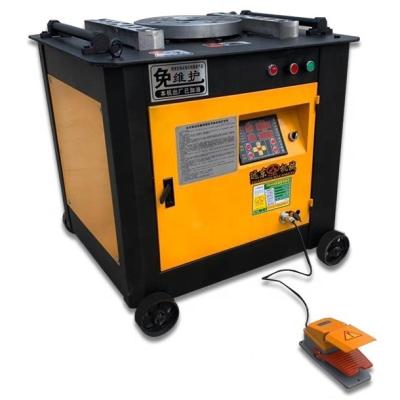 China Máquina de dobra de barras de aço portátil semiautomática com capacidade de 380 kg à venda