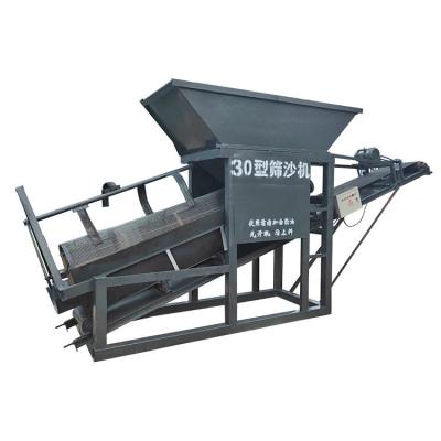 Cina 1800 KG Vibrating Sand Field Screening Machine per soluzioni di separazione di sabbia e pietra in vendita