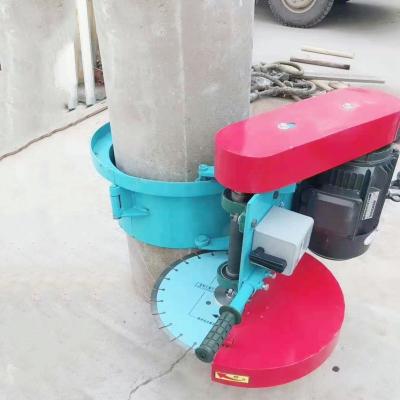 China Bouwstapelkopsnijdmachine Elektrische stapelsnijdmachine 4 kW Rotatiesnelheid 2890 r/min Te koop