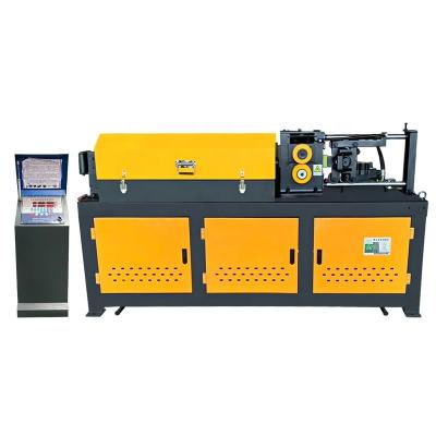 Cina Potenza del motore nero 7.5-16kw Alta velocità CNC macchina di taglio e raddrizzamento di barre d'acciaio in vendita