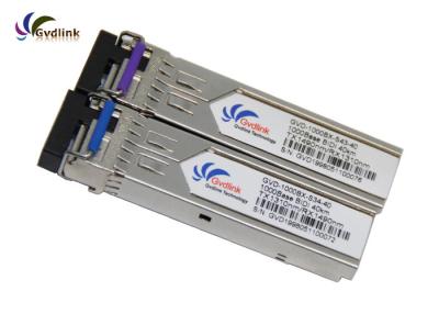Cina Modulo compatibile del ricetrasmettitore della fibra di GLC-BX40-U-I 1490nm SFP in vendita