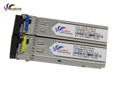 Cina modulo del ricetrasmettitore della fibra di 40km SFP in vendita