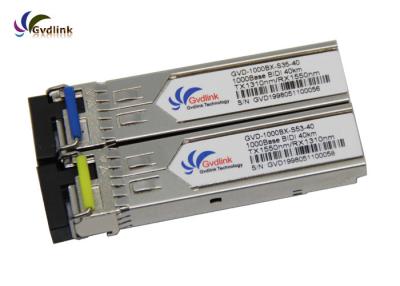 Cina Ricetrasmettitore di Manica della fibra di GVD-1000BX-S53-40 40km in vendita