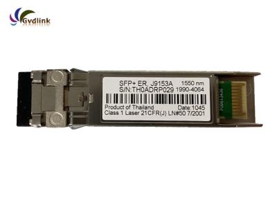 Cina Ricetrasmettitore ottico 10G 1550nm 40km SFP J9153A JG234A HPE della fibra del connettore di LC in vendita