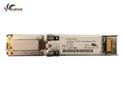 Cina Ricetrasmettitore di rame RJ45 30m 813874-B21 HPE della fibra di 2.5W SFP+ compatibili in vendita