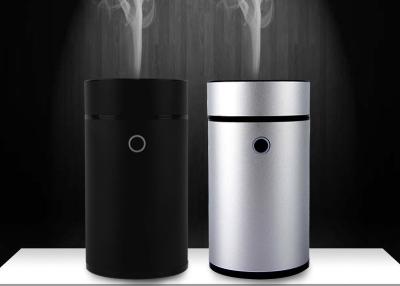 China 70ml 40dB Car Aroma Diffuser Aluminum Alloy Ultrasonic Mini USB Cool Mist for sale