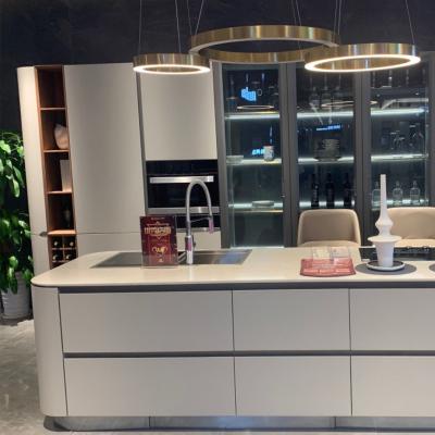 Κίνα Blum Hardware Προσαρμοσμένα Αδιάβροχα Ματ Κουζίνα για το σύγχρονο σχεδιασμό κουζίνας προς πώληση