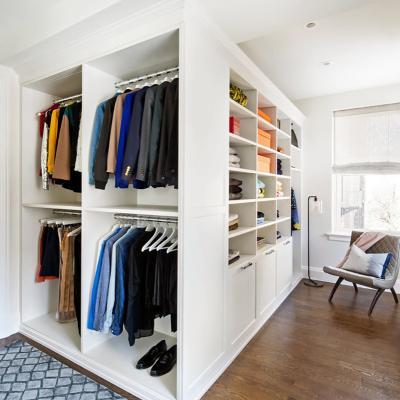 Chine Meubles modernes Armoire en bois Chambre à coucher Armoire intégrée Conçue pour les professionnels à vendre
