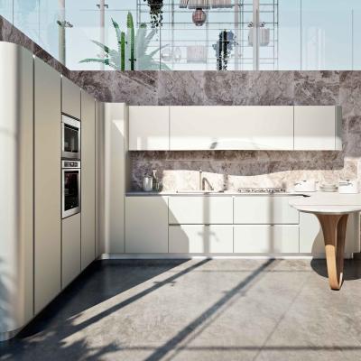 Κίνα E1 Σημείο MDF Προσαρμοσμένα ντουλάπια για τοίχους κουζίνας Λάκα Τελεία 3 χρόνια ανθεκτικότητα προς πώληση