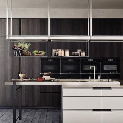 Melamine Board Cabinet Type All Glass Design Kitchen Corner Furniture Handle Air