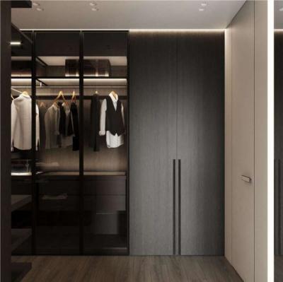 Chine Armoire de chambre en bois Armoire personnalisée Design moderne pour les professionnels haut de gamme à vendre
