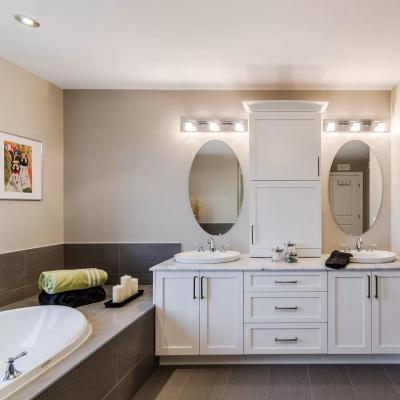 Chine Petit évier de salle de bain à murs en rectangle avec baignoire et miroir inclus à vendre
