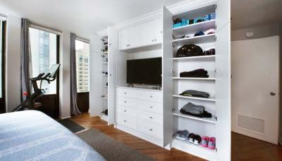 Chine Résistant à l'humidité Chambre de couchage Armoire Armoires pour la maison Villa Hôtel Appartement High End à vendre