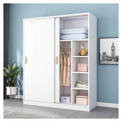 Moderne PANEL extensible de style bois porte coulissante placard rangement garde-robe pour la chambre
