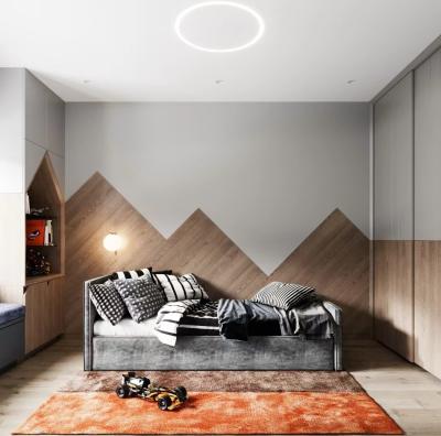 Wood Style PANEL Trend Professional Wardrobe for Bedroom Closet and Living Room