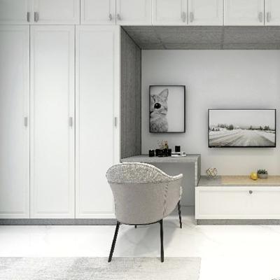 Chine Meubles de chambre personnalisés Armoire en bois avec deux et trois portes par YALIG à vendre