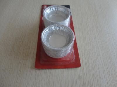 Cina Tazze bollenti di alluminio eliminabili della cucina per la latta del dolce con il pacchetto di bolla in vendita