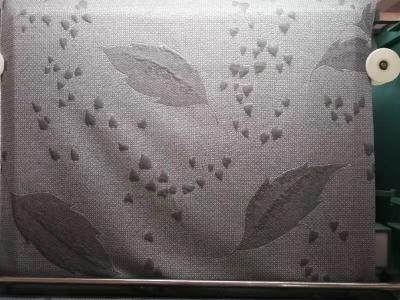 Κίνα 100% Jacquard πολυεστέρα γκρίζο 240gsm ύφασμα στρωμάτων για τα εγχώρια έπιπλα προς πώληση