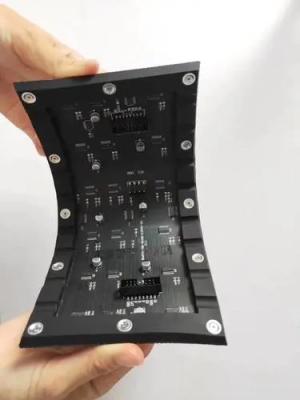 Cina Pubblicità interna Pannello a LED a parete curvo Circolo rotondo Pannello a LED morbido P2.5 flessibile in vendita