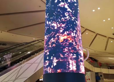 China Indoor Soft Module Screen High-definition Flexible Half Sphere LED Display à venda