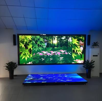 China SMD P10 Indoor Fixed LED Video Panel Display with 3840 High Brush Refresh and 1200CD Brightness à venda