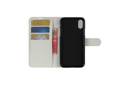 Cina Multi funzioni dell'unità di elaborazione del cuoio di IPhone X del telefono colore grigio classico della cassa di singolo in vendita