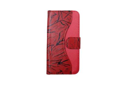 Cina Il telefono cellulare rosso sangue di Apple riveste l'installazione facile di stile antiurto del portafoglio in vendita