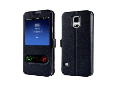 Cina Cassa del telefono della chiusura del magnete della caratteristica del supporto di vista della finestra per il Samsung Galaxy Note 8 s8 in vendita