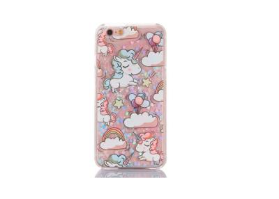 Cina cassa liquida del telefono del PC di scintillio dell'unicorno 3D per l'iPhone 5/5S/6/6S/7/7 più in vendita