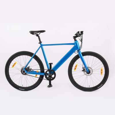 중국 숨겨진 배터리와 기계 디스크 브레이크와 함께 36V 250W 도로 에바이크 스마트 전기 자전거 판매용