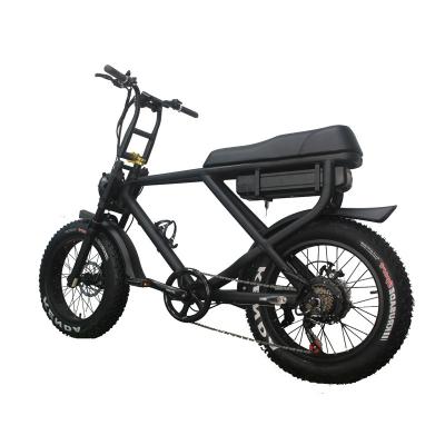 중국 도만카 48v 1000w 레트로 에바이크 20 Ah 배터리 용량과 충전 시간 1-3 시간 판매용