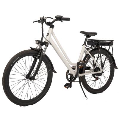 Κίνα Αλουμινίου κράμα πιρούνι 48V 750W Bafang Motor Ηλεκτρικό ποδήλατο για τις γυναίκες αστική εξερεύνηση προς πώληση