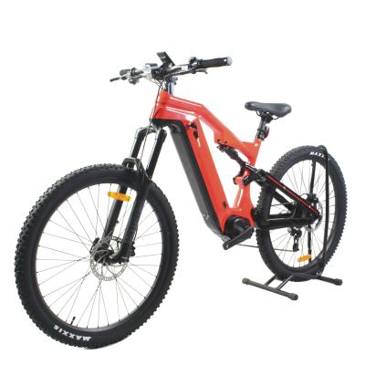 Chine Cadre en fibre de carbone personnalisé Couleur vélo de montagne électrique avec moteur Bafang Mid 120N.M à vendre