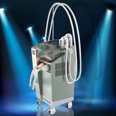 Cina Tre maniglie di raffreddamento della macchina due di IPL rf Elight di depilazione di Systerm Shr in vendita