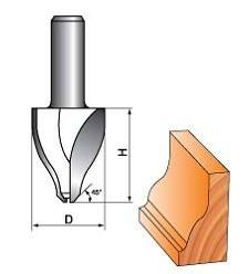 Cina Pannello verticale sollevato TCT router bit con due volte ruvida rettifica rettifica in vendita